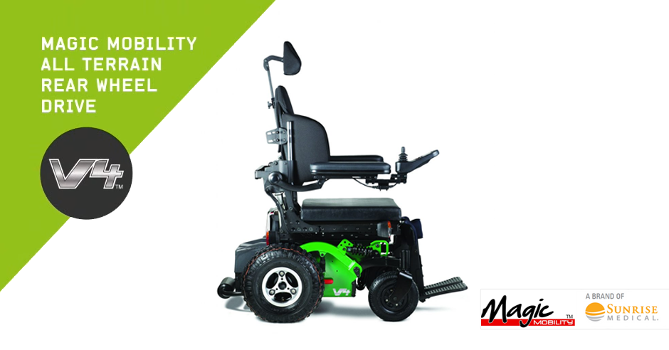 Frontier V4 All Terrain by Magic Mobility | Sunrise Medical